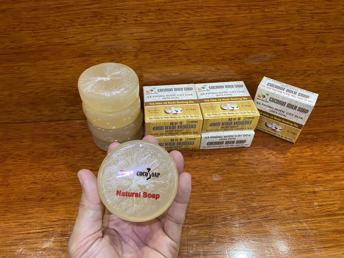 XÀ PHÒNG CÀ PHÊ – CAFE SOAP – XÀ PHÒNG & SON MÔI THIÊN NHIÊN